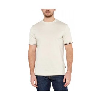 HUGO BOSS Homme, Tops, Beige, Taille: XL T-shirt coupe d&eacute;contract&eacute;e