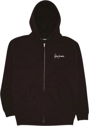 Fa Homme, Sweatshirts et sweats à capuche, Brun, Taille: S Zip-through