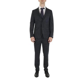 Karl Lagerfeld Einreihiger- zweiteiliger Anzug - - Suits - Herren - Blau - XL