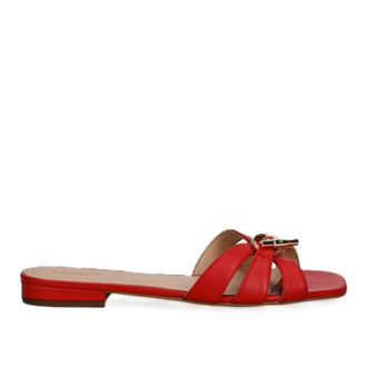 Ralph Lauren Femme, Chaussures, Rouge, Taille: 40 EU Blaike Slide