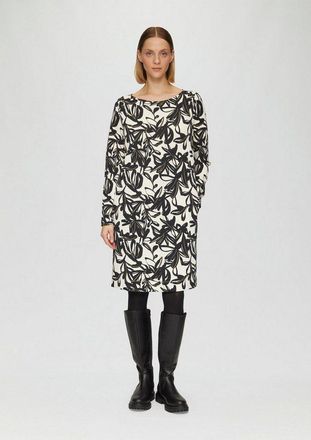 s.Oliver Minikleid Kleid Scuba-Kleid mit Seitentaschen