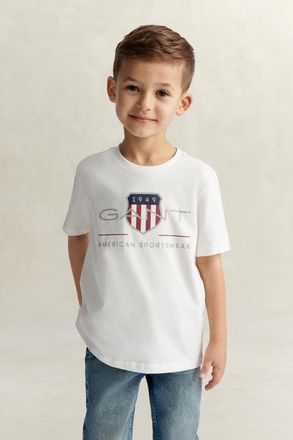 GANT Kinder Archive Shield T-Shirt (110/116) Wei&szlig;