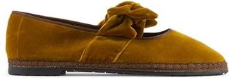 Flabelus Ballerines Lyra velours en coton