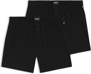 HUGO BOSS Lot de deux boxers en coton stretch