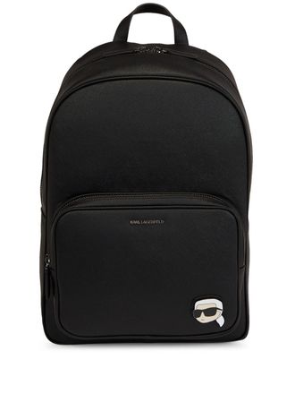 Karl Lagerfeld Kleiner Ikonik Kore Rucksack - Schwarz