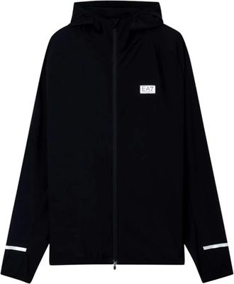 Emporio Armani Emporio Armani Ea7, Homme, Sport, Noir, Taille: M Ventus Hooded Jacket