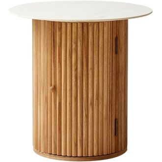 Nordlys Nordlys - Table Appoint Bout de Canape Rangement en Bois