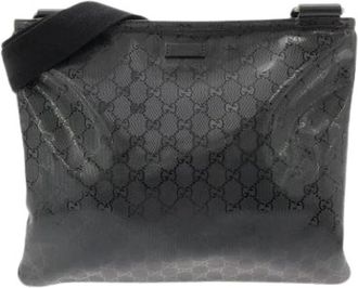 Gucci Sac bandouli&egrave;re Pre-owned - Homme - Pre-owned - Noir - Taille: ONE Size