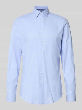 Jake*s Slim Fit Business-Hemd mit Kentkragen und extra langem &Auml;rmel