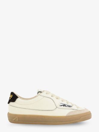 Autry Windscape leather and ponyskin sneakers - AUTRY - gender_Woman