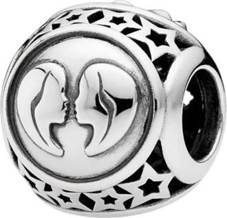 Pandora Zwilling Sternzeichen Charm - - Accessories - Damen - Grau - ONE SIZE