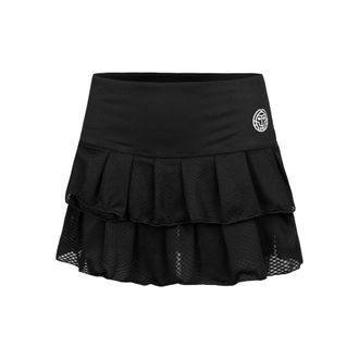 Bidi Badu Damen Crew Pleated Skort - Black, Gr&ouml;&szlig;e:S