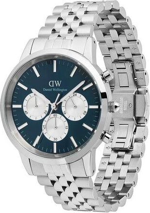 Daniel Wellington Uhr Iconic Chronograph DW00100874 Silberfarben