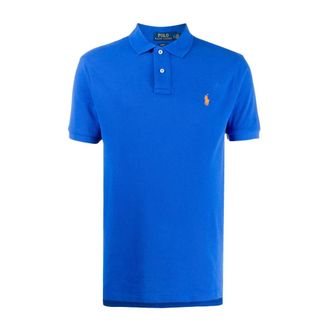 Ralph Lauren Iris Blue Strick-Polohemd - - Tops - Herren - Blau - S