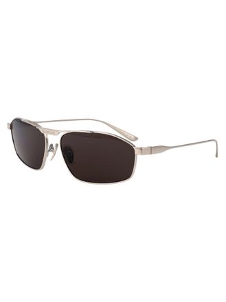 Balenciaga BB0416S Metal Frame Sunglasses - Silver