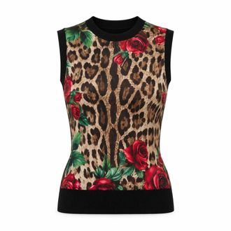 Dolce & Gabbana D&eacute;bardeur en maille - Femme - Pulls - Multicolore - Taille: 34 FR