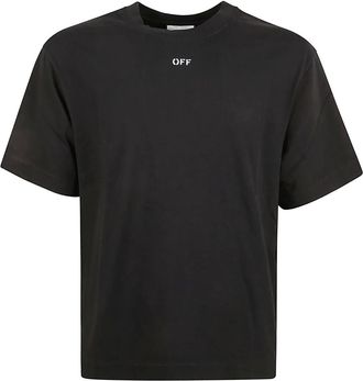 Off-white Homme, Tops, Noir, Taille: XS T-shirt Stencil Arrow Skate Logo