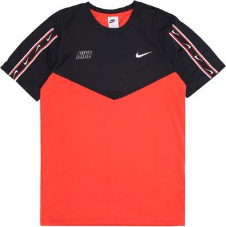Nike Sportswear Repeat T-Shirt - - Sport - Herren - Rot - M