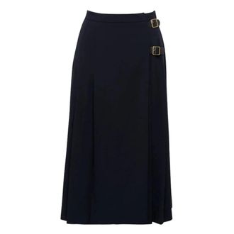 Barbour Delilah Midi Rock - - Skirts - Damen - Blau - M