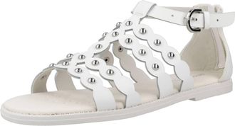 Geox Damen J Karly Girl Sandal, White, 38 EU