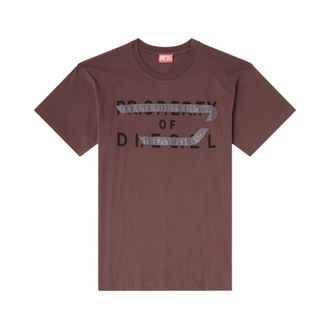 Diesel T-norm-v11 - - Tops - Herren - Braun - M