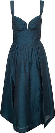 Zimmermann Robe Au Genou - Vert