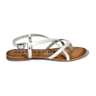 Gioseppo Femme, Chaussures, Blanc, Taille: 39 EU Lelex Sandal