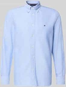 Tommy Hilfiger Regular Fit Freizeithemd aus reiner Baumwolle