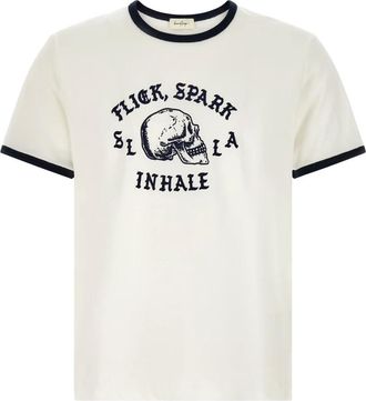 Second/Layer Second/Layer, Homme, Tops, Blanc, Taille: XL T-shirt en coton l&eacute;ger