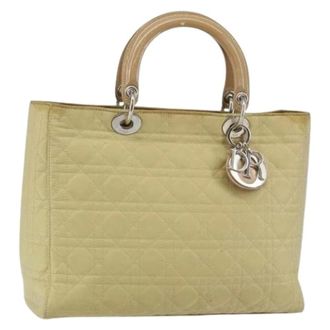 Dior Sac &agrave; main vintage Pre-owned - Femme - Pre-owned - Beige - Taille: ONE Size