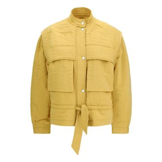 Isabel Marant Blandina Jacke - - Jackets - Damen - Gelb - S