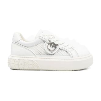 Pinko Pinko, Femme, Chaussures, Blanc, Taille: 40 EU Yoko Baskets