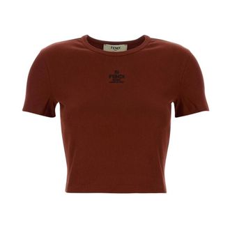Fendi Damen, Oberteile, Rot, SGr&ouml;&szlig;e