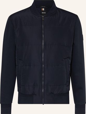 HUGO BOSS Jacke Skiles Im Materialmix blau