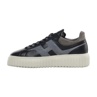 Hogan Homme, Chaussures, Noir, Taille: 42 1/2 EU Baskets