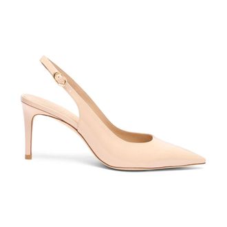 Stuart Weitzman Femme, Chaussures, Beige, Taille: 38 EU Power Slingback 75