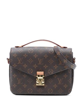 Louis Vuitton 2020 Monogram Pochette Metis satchel - Marron