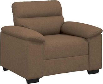 vidaXL Sessel Braun 60 cm Stoff vidaXL