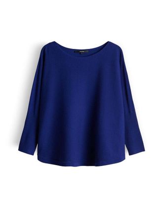 someday Strickpullover TIRAJA Oversized im Cape Stil oversized Passform, ovaler Schnitt, weich flie&szlig;ender Fall