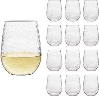 Libbey 70268 Weinglas/Universalglas STEMLESS, 503 ml, 12er Set