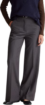 Benetton Damen Pantalone 4r4cdf08h Hose, grau, 36