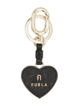 Furla porte-cl&eacute;s Camelia &agrave; plaque logo