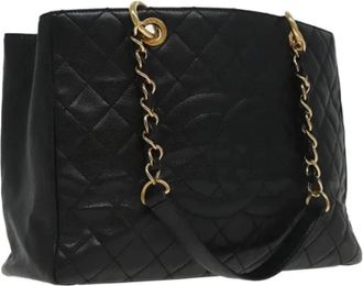 Chanel Sac bandouli&egrave;re en cuir Pre-owned - Femme - Pre-owned - Noir - Taille: ONE Size