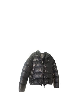 Duvetica Black Shiny Nylon Down Jacket Size M