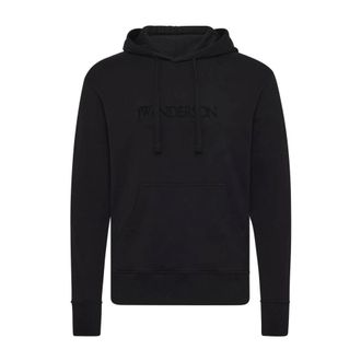J.W.Anderson Homme, Sweatshirts et sweats &agrave; capuche, Noir, Taille: XL Sweat &agrave; Capuche Noir Aw25