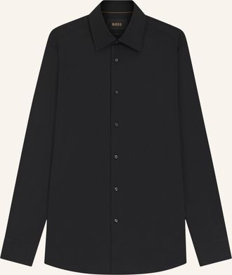HUGO BOSS Hemd L-Hays-Kent-c1-243 Slim Fit schwarz
