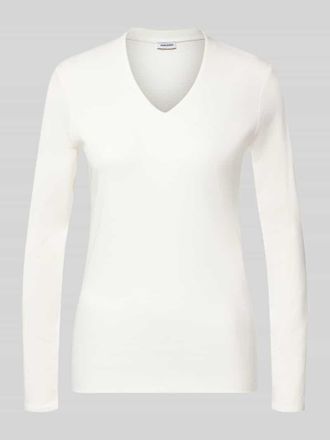 More & More Longsleeve mit V-Ausschnitt