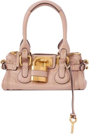Chlo&eacute; Femme, Sacs, Rose, Taille: ONE Size Small Paddington Bag