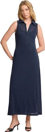 Kocca Femme, Robes, Bleu, Taille: 44 FR Robe Chic Moulante Longue