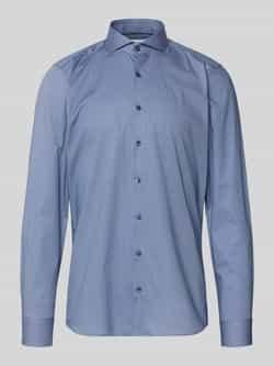 Olymp Level 5 Slim Fit Business-Hemd mit Haifischkragen